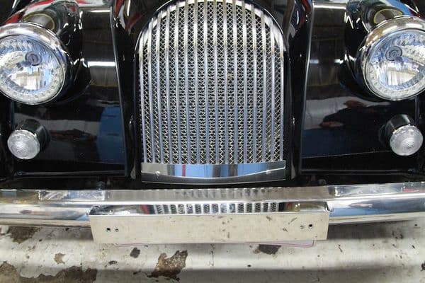 Stainless steel number plate box
