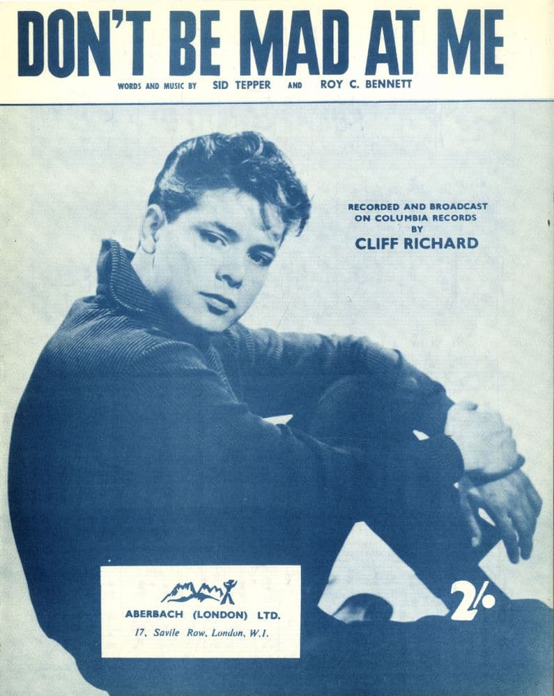 Cliff Richard - Don t Be Mad At Me - Mint