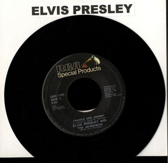 Elvis Presley - Canada - Frankie And Johnny/They Remind Me To Much Of ...