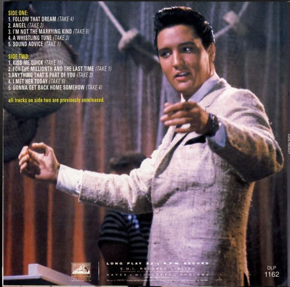 Elvis Presley - Especially For You DLP 1162 Pink Vinyl 10" LP - M-