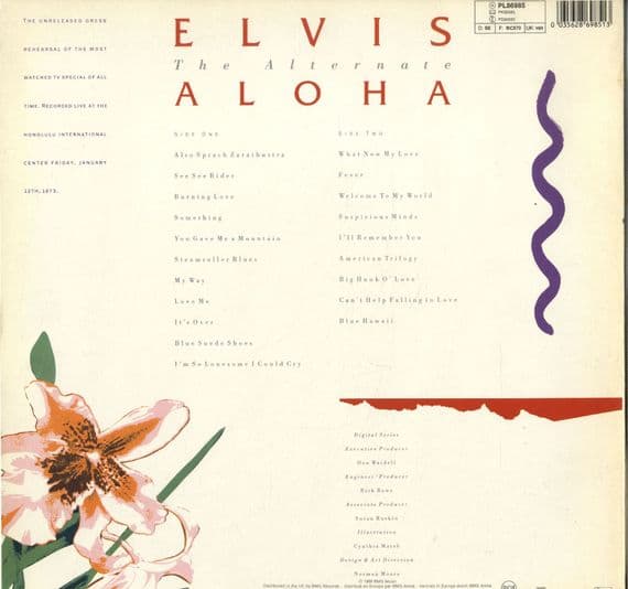 Elvis Presley - Germany - The Alternate Aloha Concert PL 86985 M-