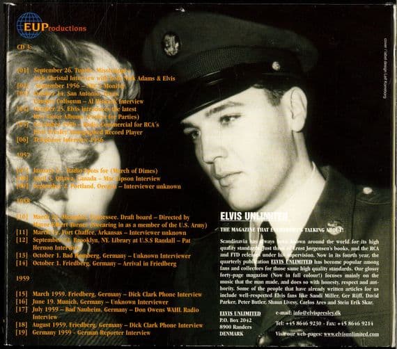 Elvis Presley - The Complete Word For Word - 5 x CD Box Set