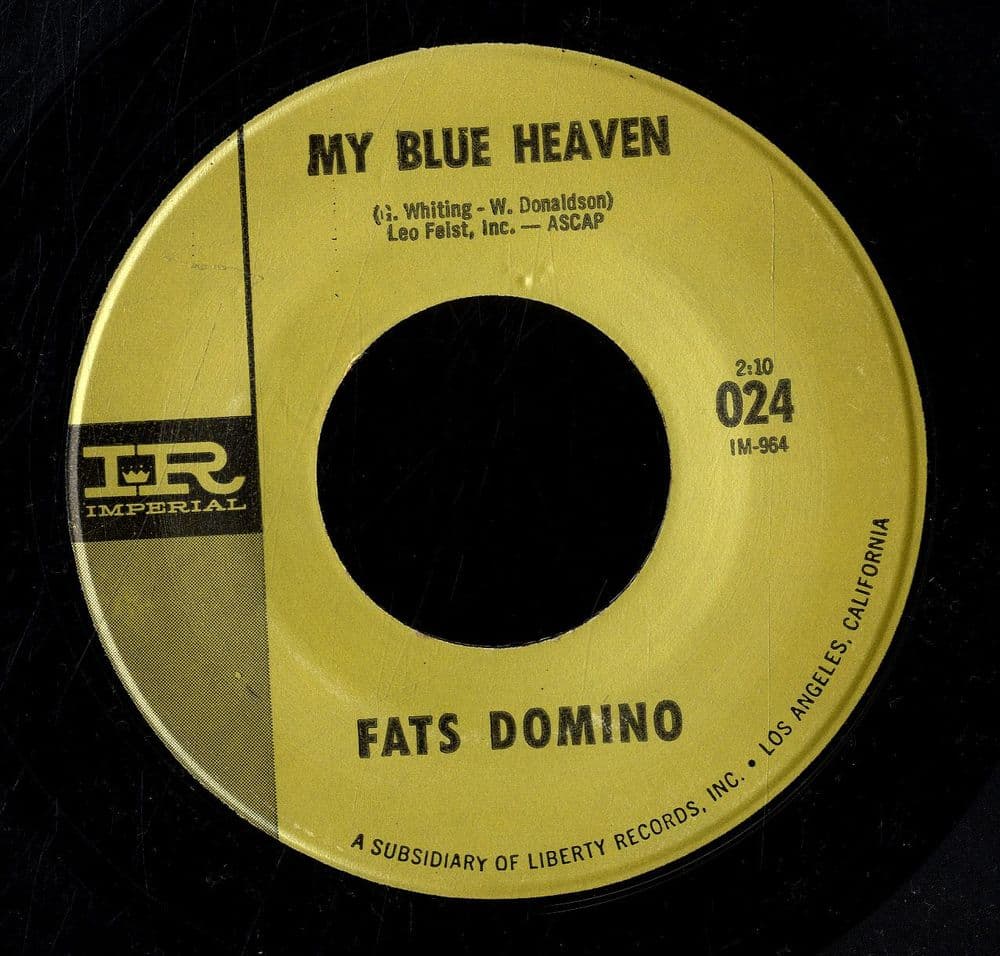 Fats Domino - My Blue Heaven/Country Boy 024 Ex