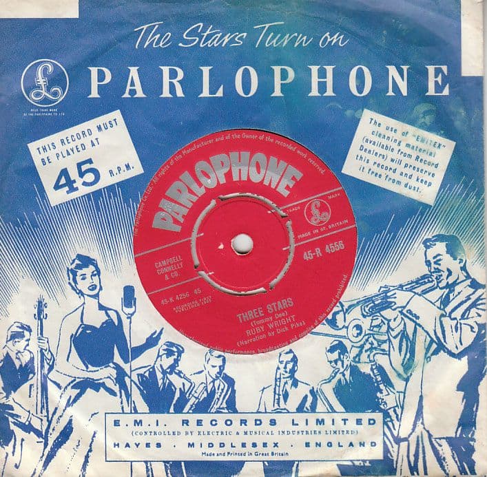 Ruby Wright - Three Stars/I Only Have One Lifetime R 4556