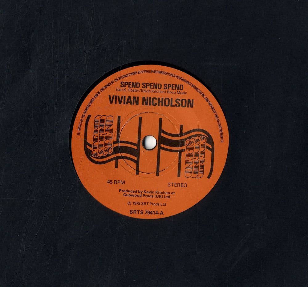 Vivian Nicholson - Spend Spend Spend/You re Number One SRTS 79414 M