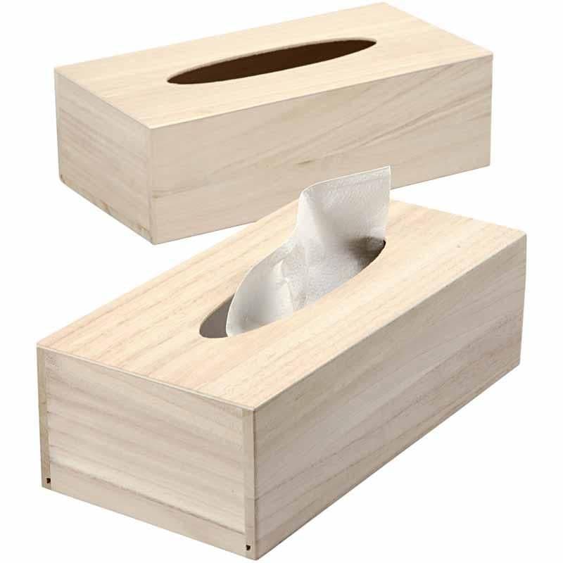 Pine Tissue box