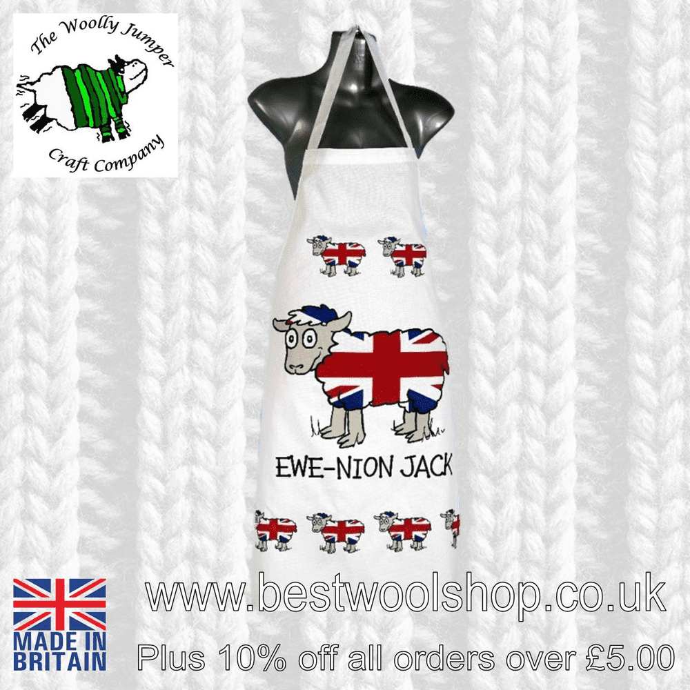 - LARGE NOVELTY SHEEP APRON