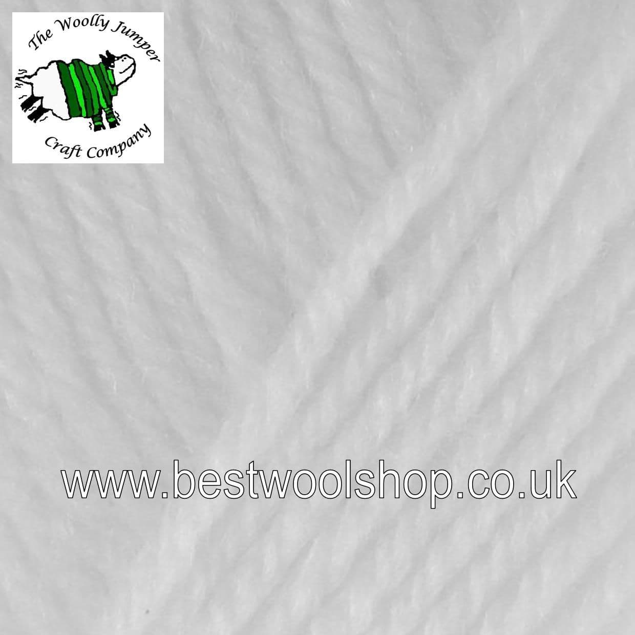 0251 WHITE - SIRDAR SNUGGLY DK BABY KNITTING YARN
