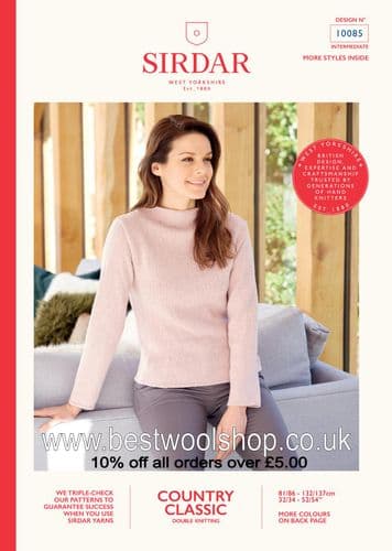 LADIES DK KNITTING PATTERNS