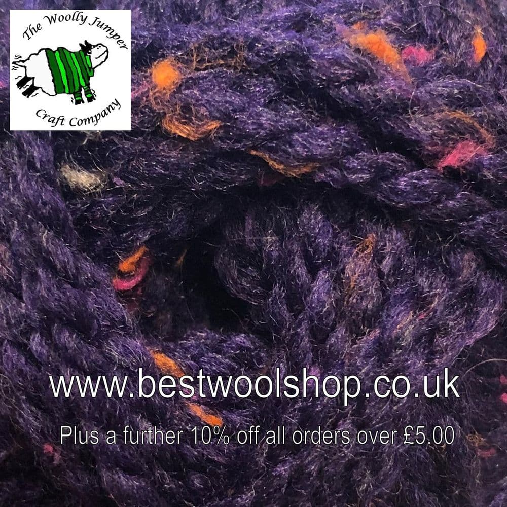 1084 GIGHA - KING COLE CHUNKY TWEED WOOL MIX KNITTING YARN