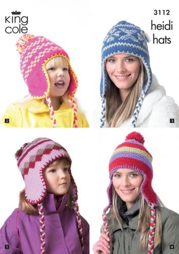BROWSE ALL KING COLE KNITTING PATTERNS ..............................