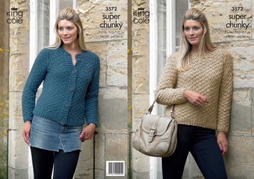 SUPER & MEGA CHUNKY KNITTING PATTERNS