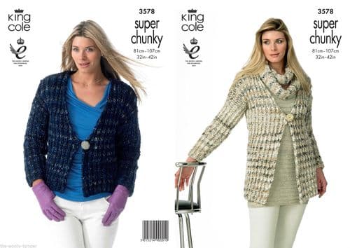 SUPER & MEGA CHUNKY KNITTING PATTERNS