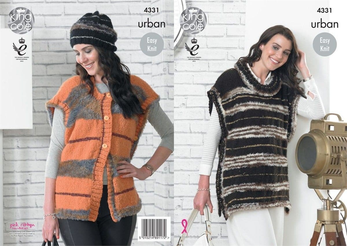 Tabard Knitting Pattern Knitting Pattern For Chunky, Cable Poncho,