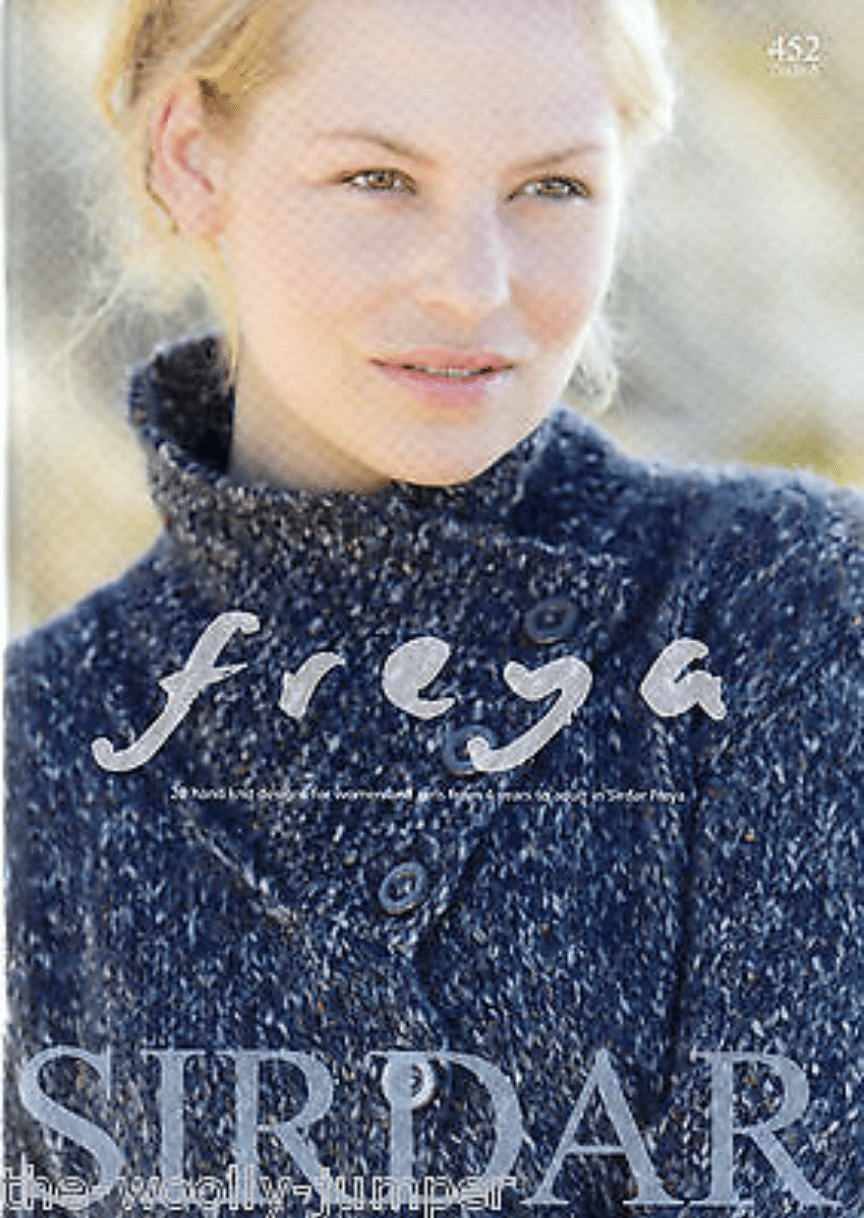 452 SIRDAR FREYA CHUNKY KNITTING PATTERN BOOKLET 4 YEARS TO ADULT