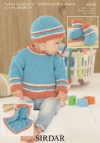 BABY & CHILD CHUNKY KNITTING PATTERNS
