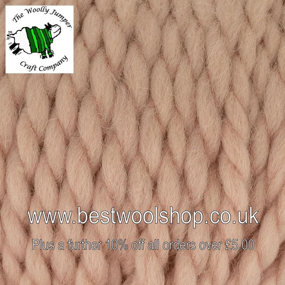 4710 ROSE GOLD KING COLE ROSARIUM MEGA CHUNKY 100 MERINO KNITTINGYARN 100G