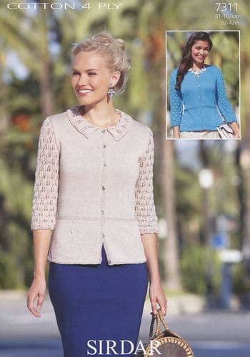 4 PLY LADIES KNITTING PATTERNS