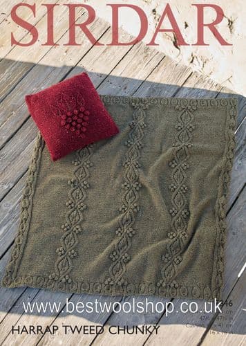 SIRDAR HARRAP TWEED CHUNKY KNITTING YARN & PATTERNS