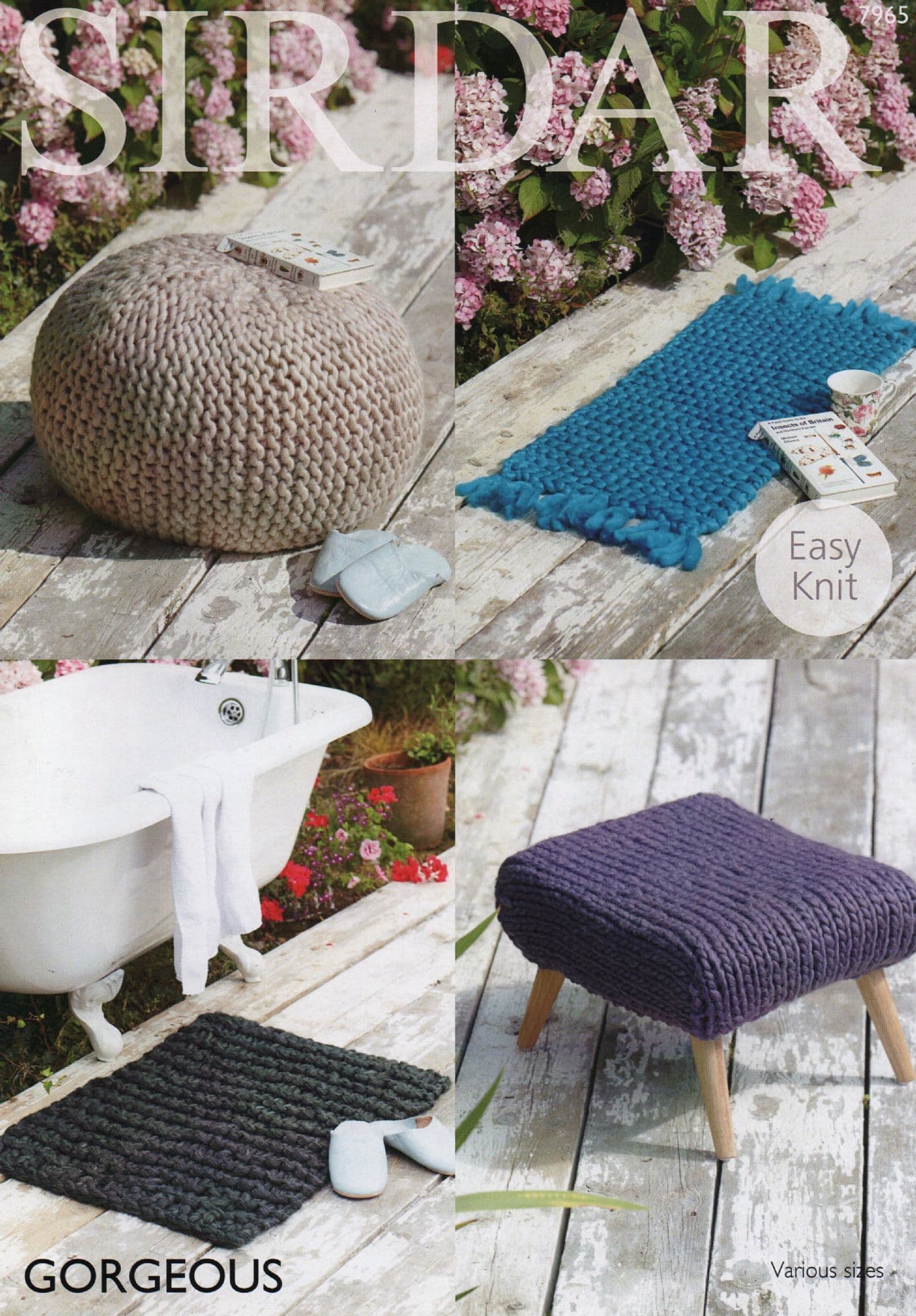 Rug Knitting Pattern Big Stitch Knit Rug