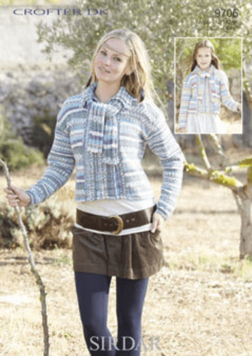 SIRDAR CROFTER DK KNITTING YARN & PATTERNS