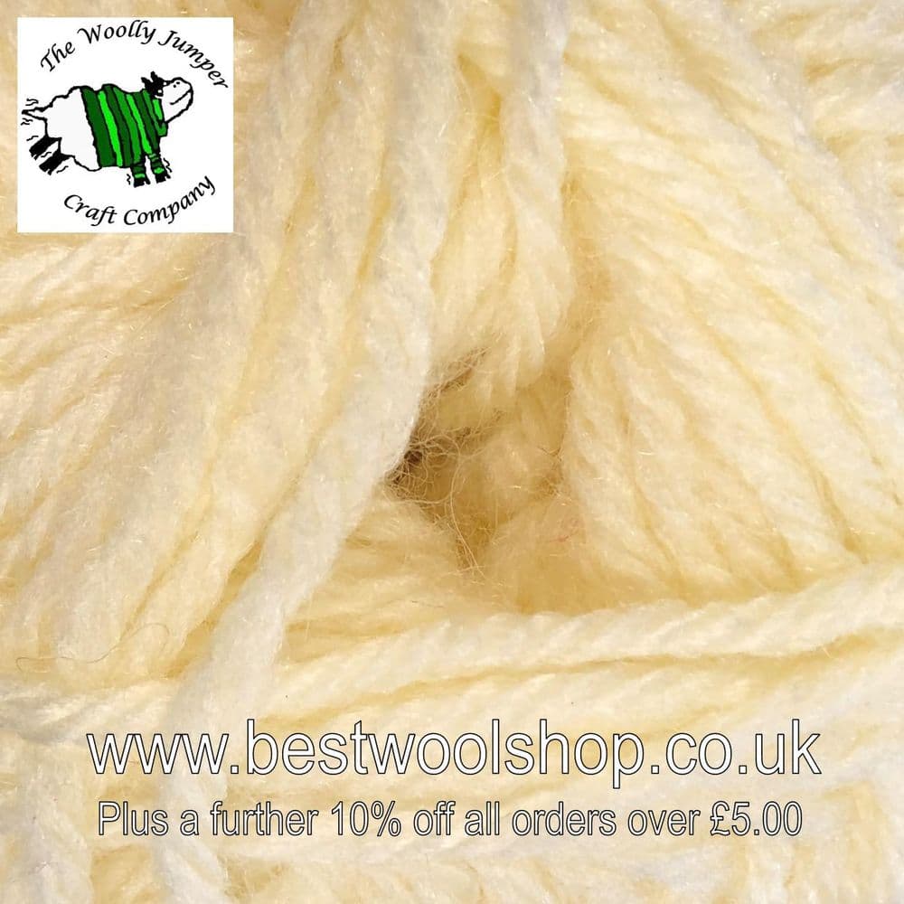 AL02 CREAM - JAMES C BRETT AZTEC ARAN WITH ALPACA KNITTING YARN 100G