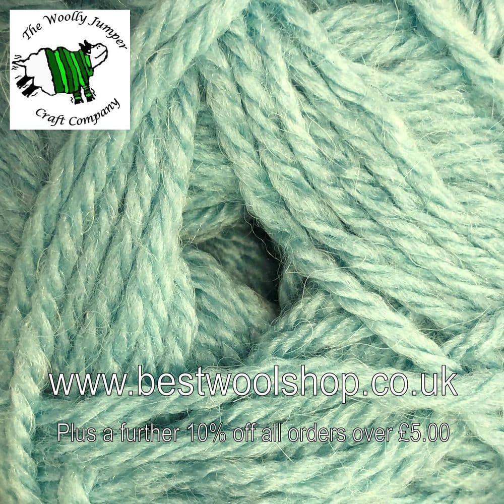 AL19 TIFFANY TURQUOISE - JAMES C BRETT AZTEC ARAN WITH ALPACA KNITTING ...