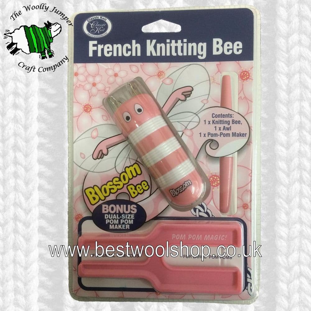 CLASSIC KNIT FRENCH KNITTING BEE BLOSSOM PINK
