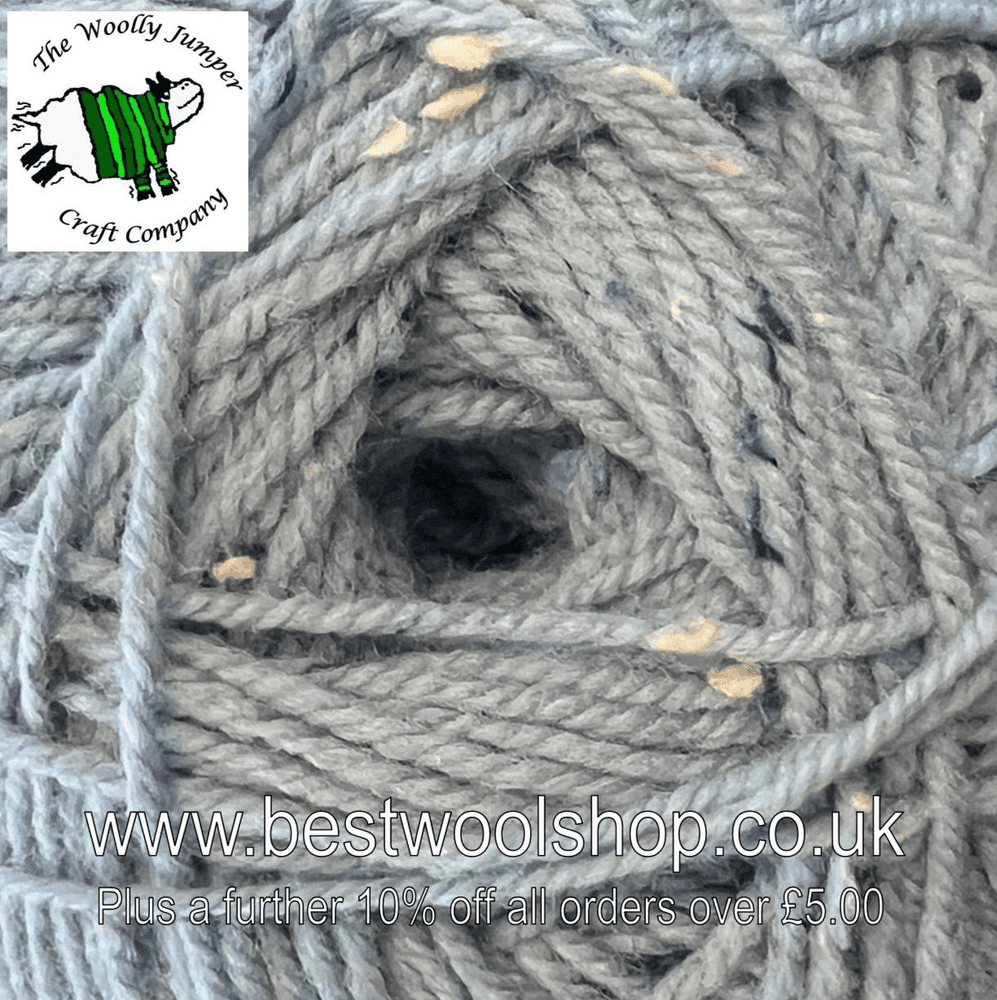 DAT48 JAMES C BRETT RUSTIC WITH WOOL ARAN KNITTING YARN 400G