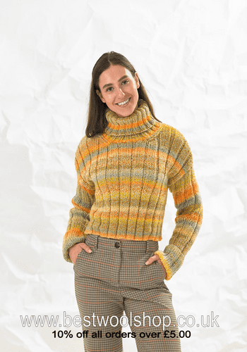 JAMES C BRETT MARBLE CHUNKY YARN & PATTERNS