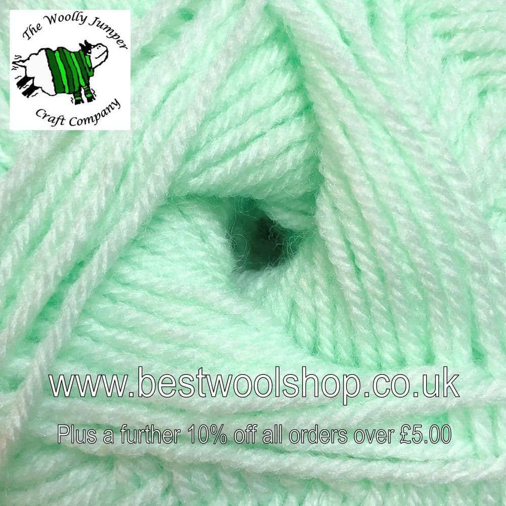 SY01 JAMES C BRETT SUPREME SOFT & GENTLE BABY 4 PLY - BABY GREEN