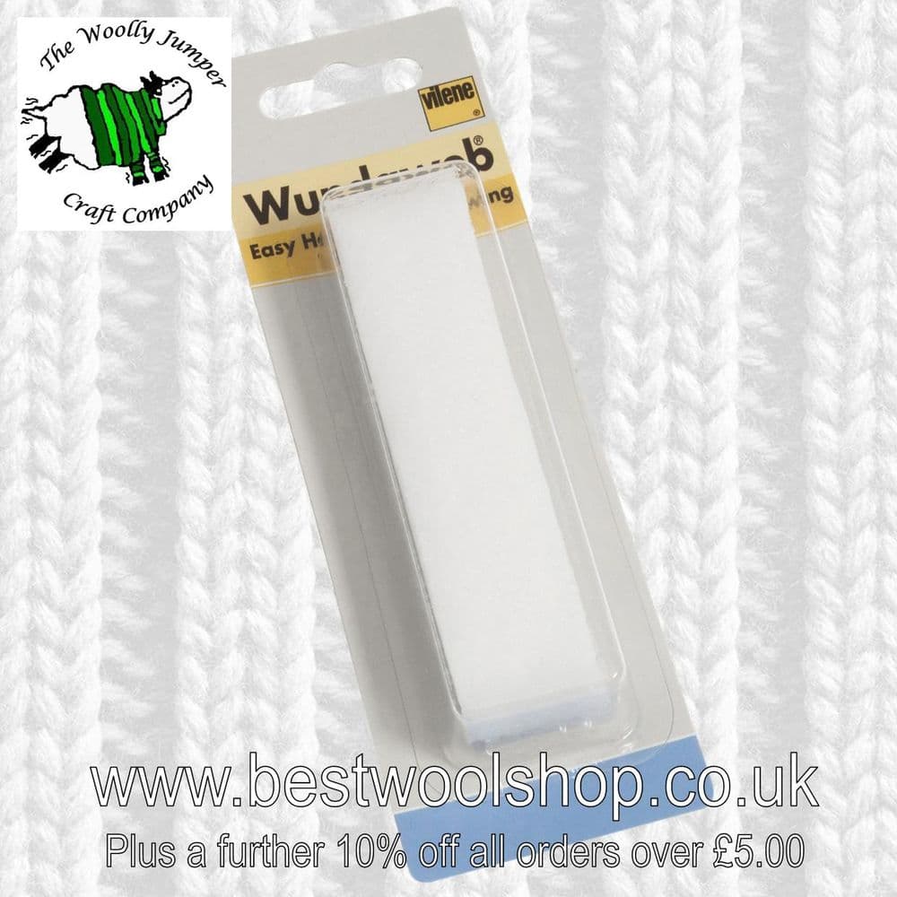 WUNDAWEB EASY HEMMING IRON ON PERMANENT HEMS 10M X 20MM