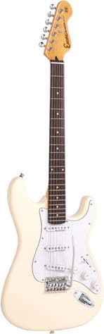Encore Blaster Stratocaster Electric Guitar WHITE