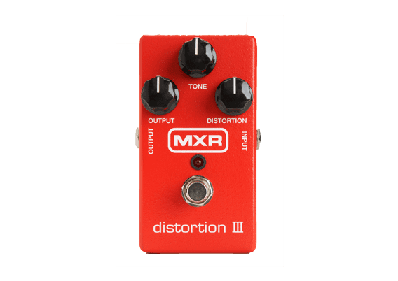 MXR RED DISTORTION III Guitar FX Pedal Stomp Box