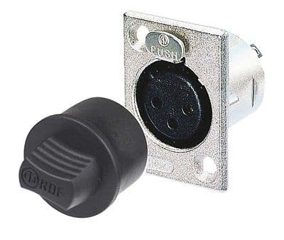 Neutrik Dummy Plug For Use With FEMALE XLR Chassis Socket - Keeps the ...