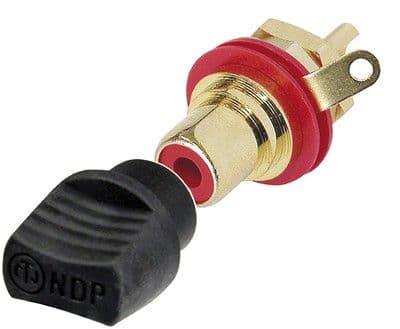 Neutrik Dummy Plug For Use With PHONO Chassis Socket - Keeps the Dirt Out