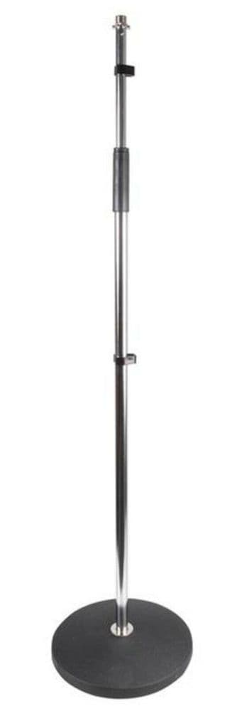 Professional CHROME Upright Microphone Stand - Very Retro look