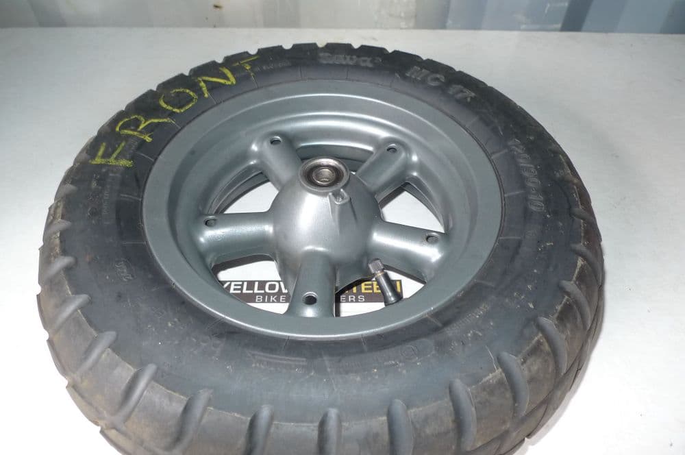 APRILIA RALLY FRONT WHEEL E-10 X 3 50 LOC-A