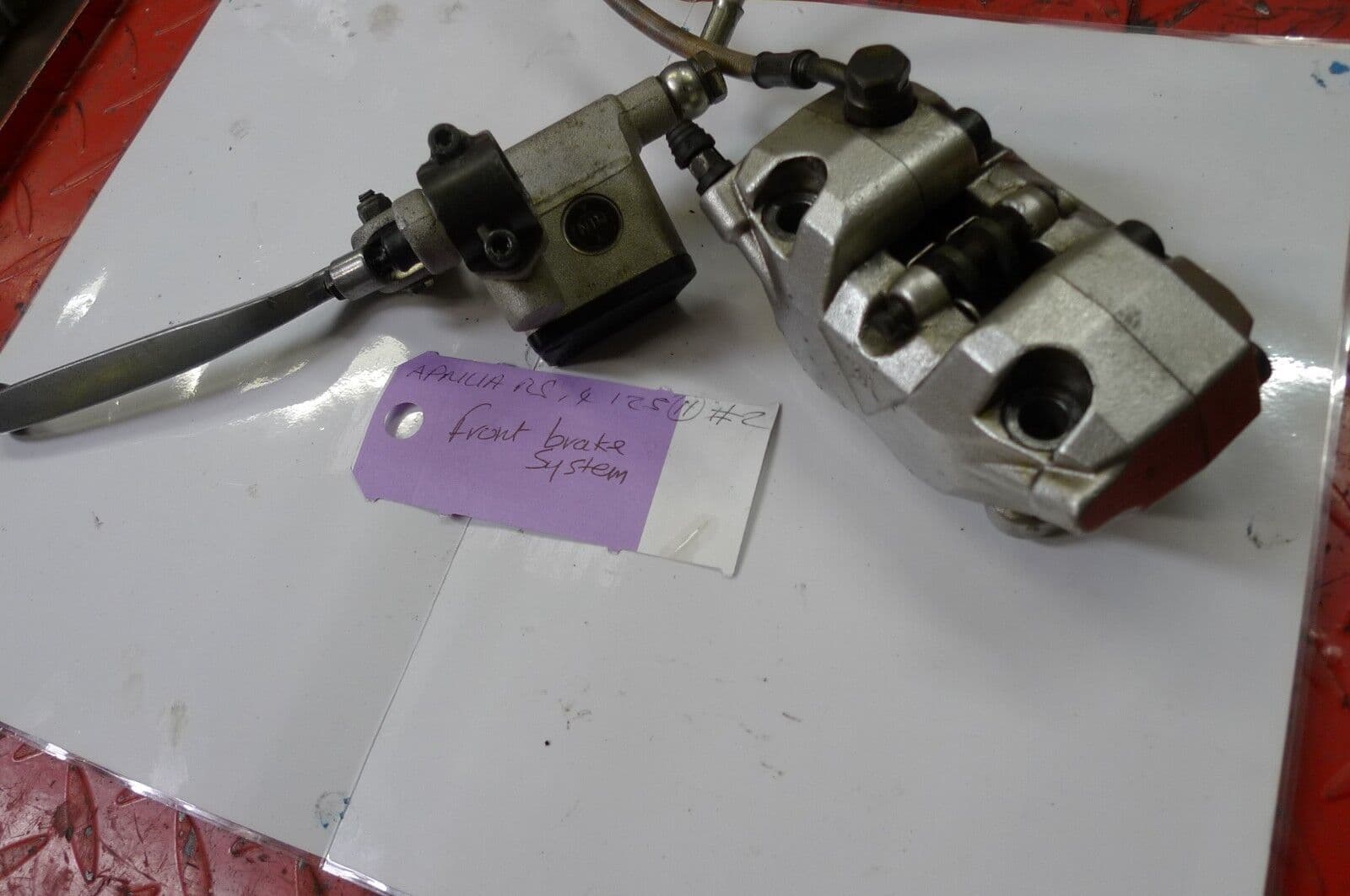 APRILIA RS4 125 BREAKING FRONT BRAKE SYSTEM BIKE BREAKERS 2 LOC-C