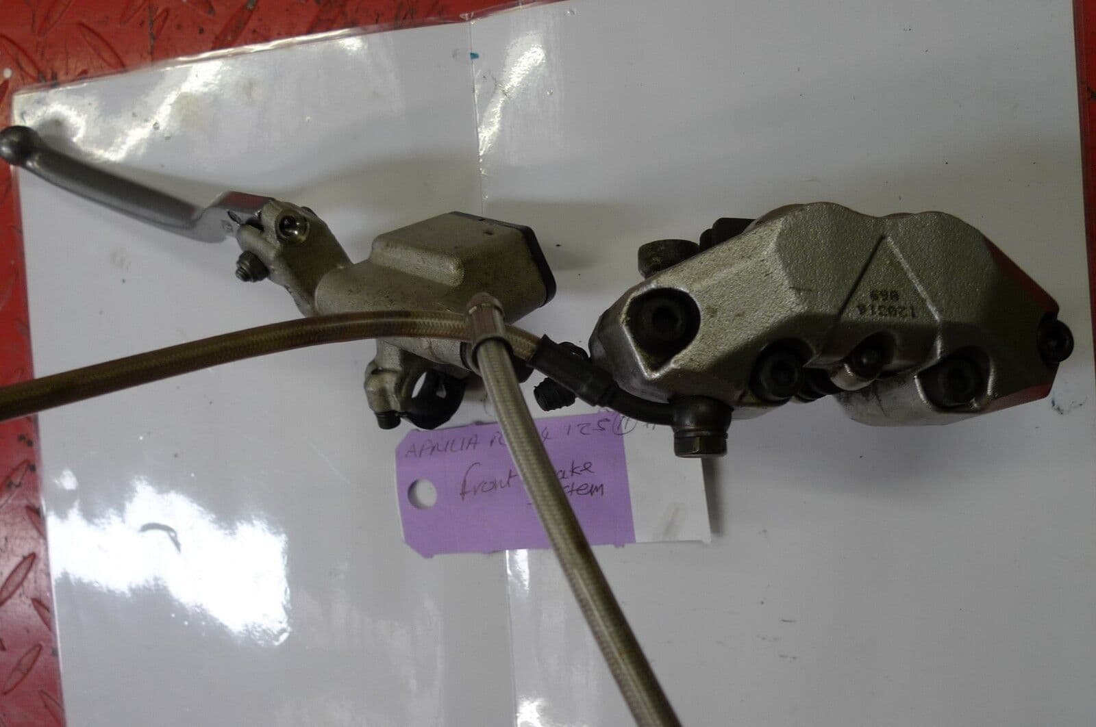 APRILIA RS4 125 BREAKING FRONT BRAKE SYSTEM BIKE BREAKERS 2 LOC-C