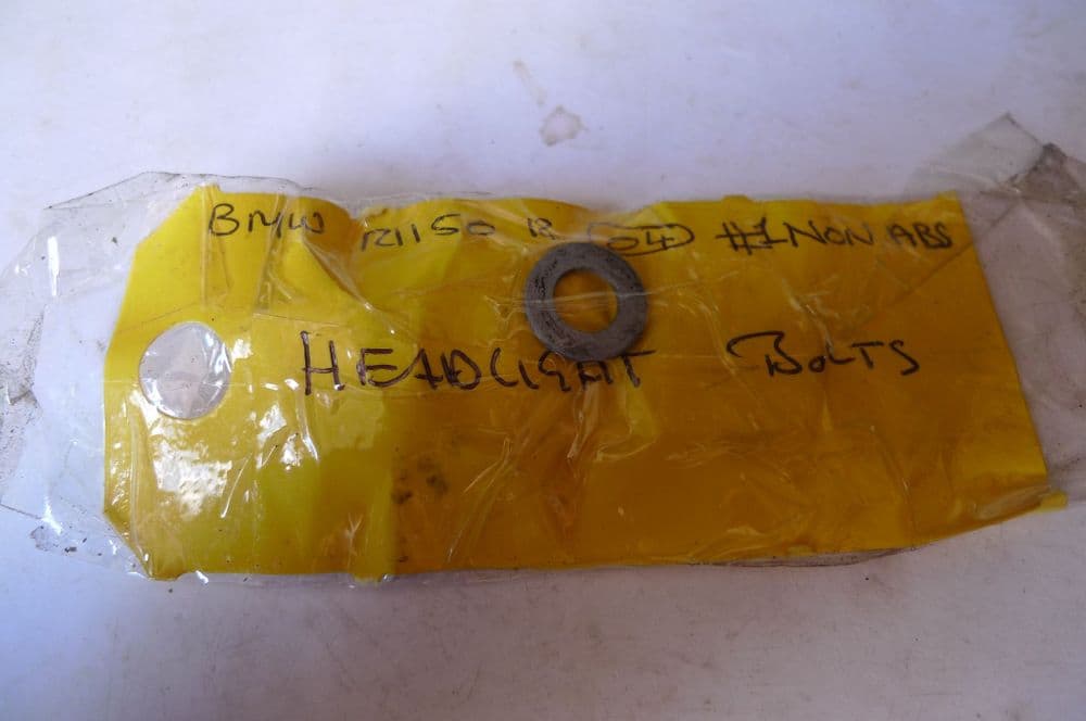 BMW R1150 R BREAKING A-S-K-US HEADLIGHT BOLTS 1 LOC-A