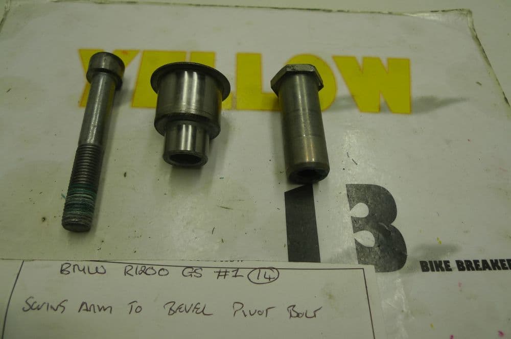 BMW R1200GS ADVENTURE SWINGING ARM TO BEVEL PIVOT BOLT 1 LOC-C