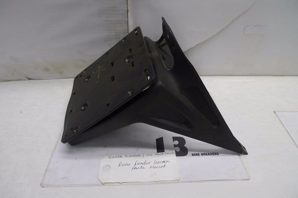 Gilera Runner 125 ST Black Soul REAR FENDER LICENCE PLATE HOLDER LOC-A