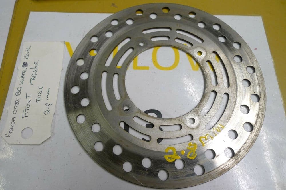 HONDA CR85 BW CR 85 BIG WHEEL FRONT BRAKE DISC LOC-A