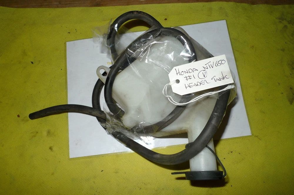 HONDA NT650 V BREAKING RADIATOR HEADER TANK 1 & x28;& x28;WEB-STOCK ...