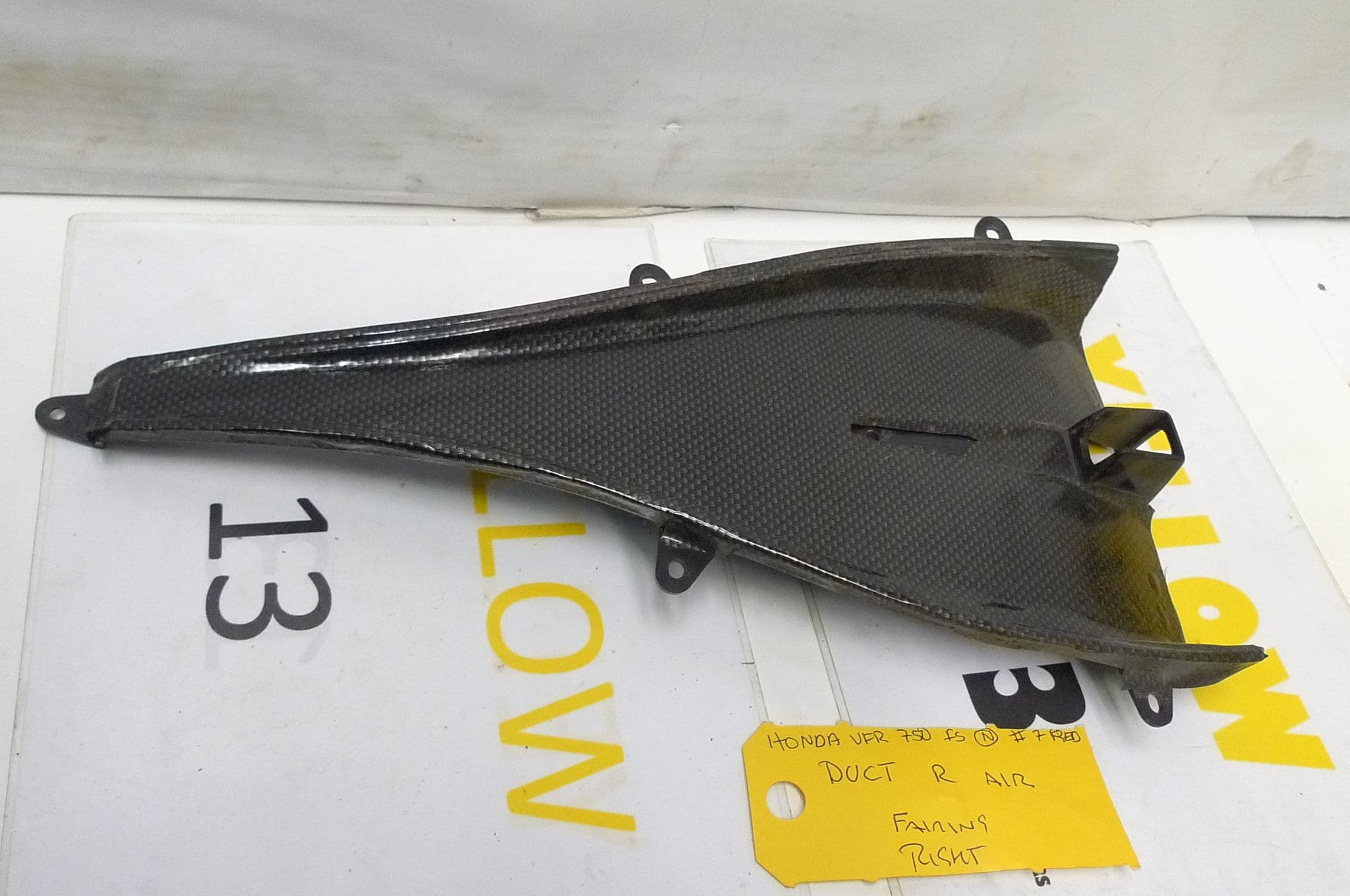 HONDA VFR750 FS RC36 DUCT R AIR FAIRING RIGHT 7 LOC-A