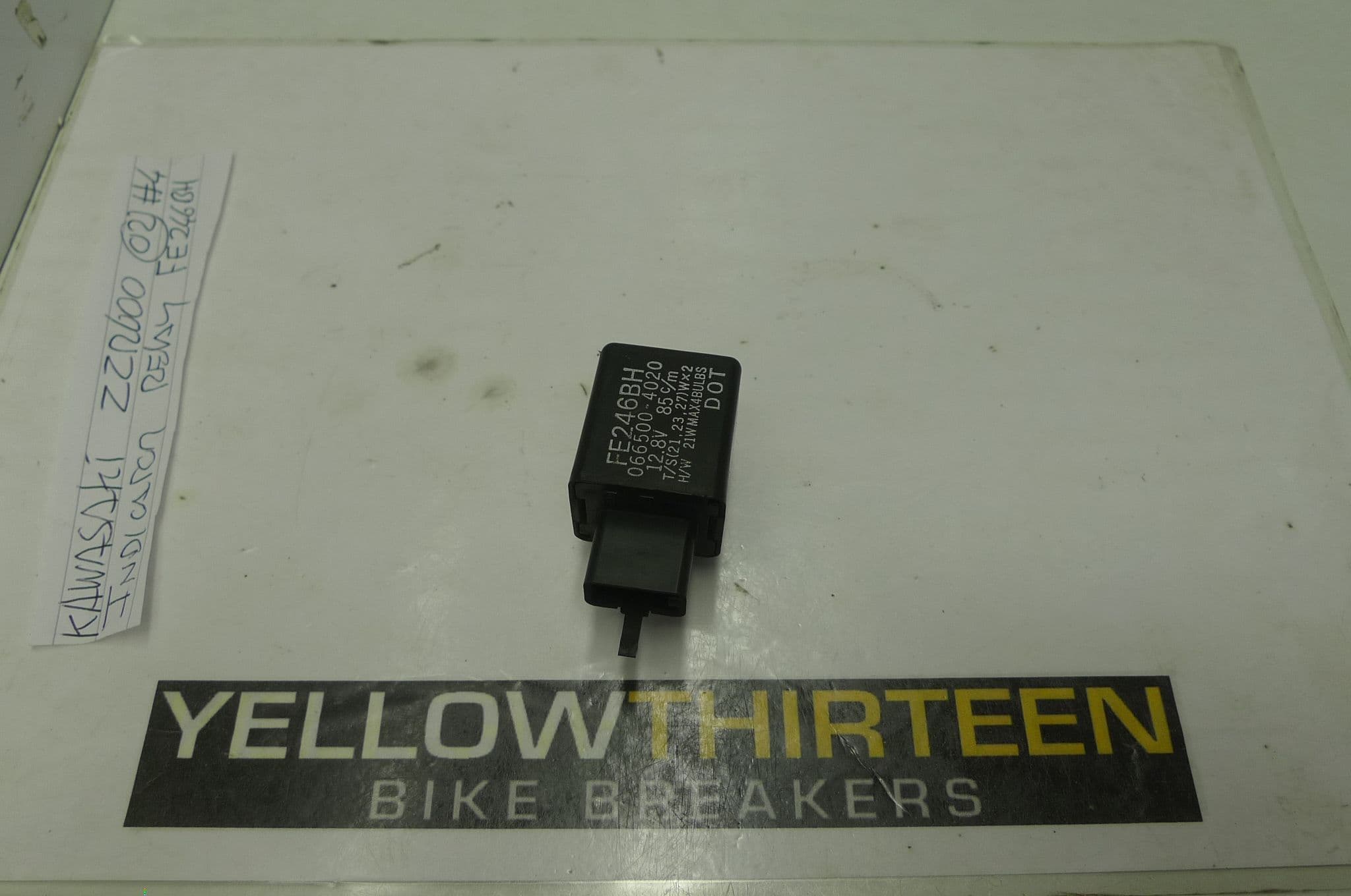 KAWASAKI ZZR600 BREAKING INDICATOR FLASHER RELAY FE246BH 4 LOC-C