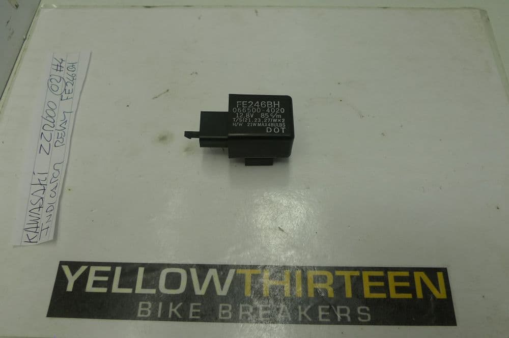 KAWASAKI ZZR600 BREAKING INDICATOR FLASHER RELAY FE246BH 4 LOC-C
