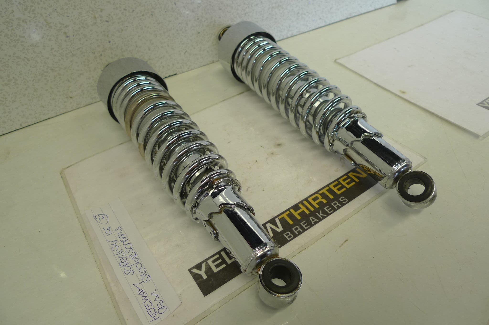 KEEWAY SUPERLIGHT 125 REAR SHOCK ABSORBERS 310mm HOLE CENTRES LENGTH LOC-A