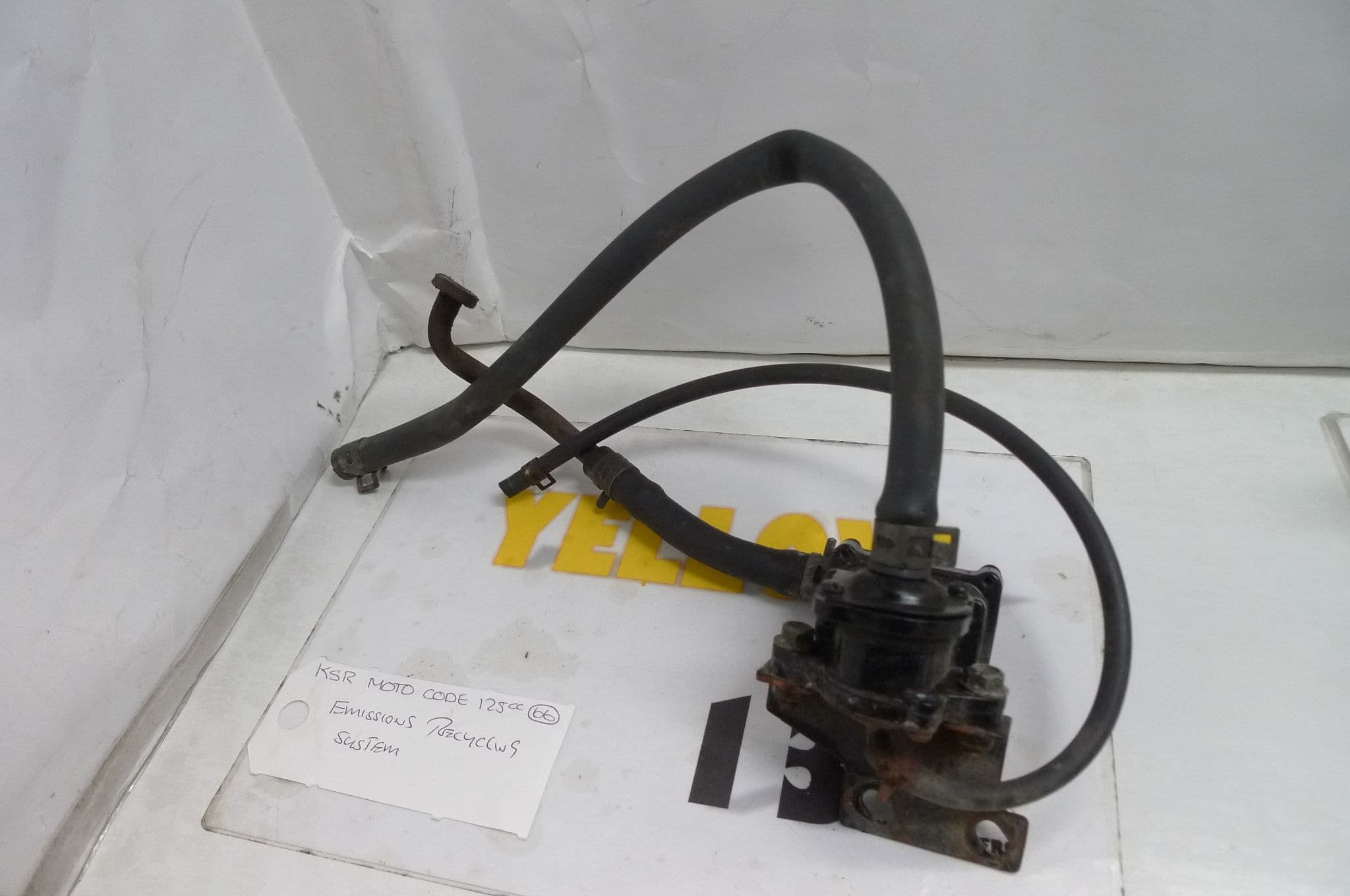 KSR MOTO CODE 125cc BREAKING EMISSIONS RECYCLING SYSTEM LOC-C